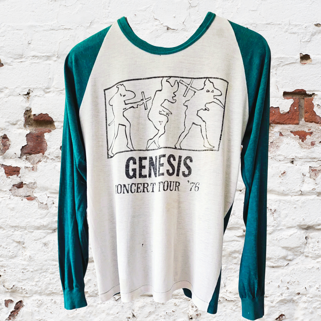 Genesis Concert Tour 1976 Jersey RARE! Wind & Wuthering – SHOWCO ...